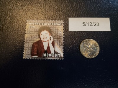 Xie Jun Chinese chess grandmaster 2001 Mocambique Perforated Stamp | eBay