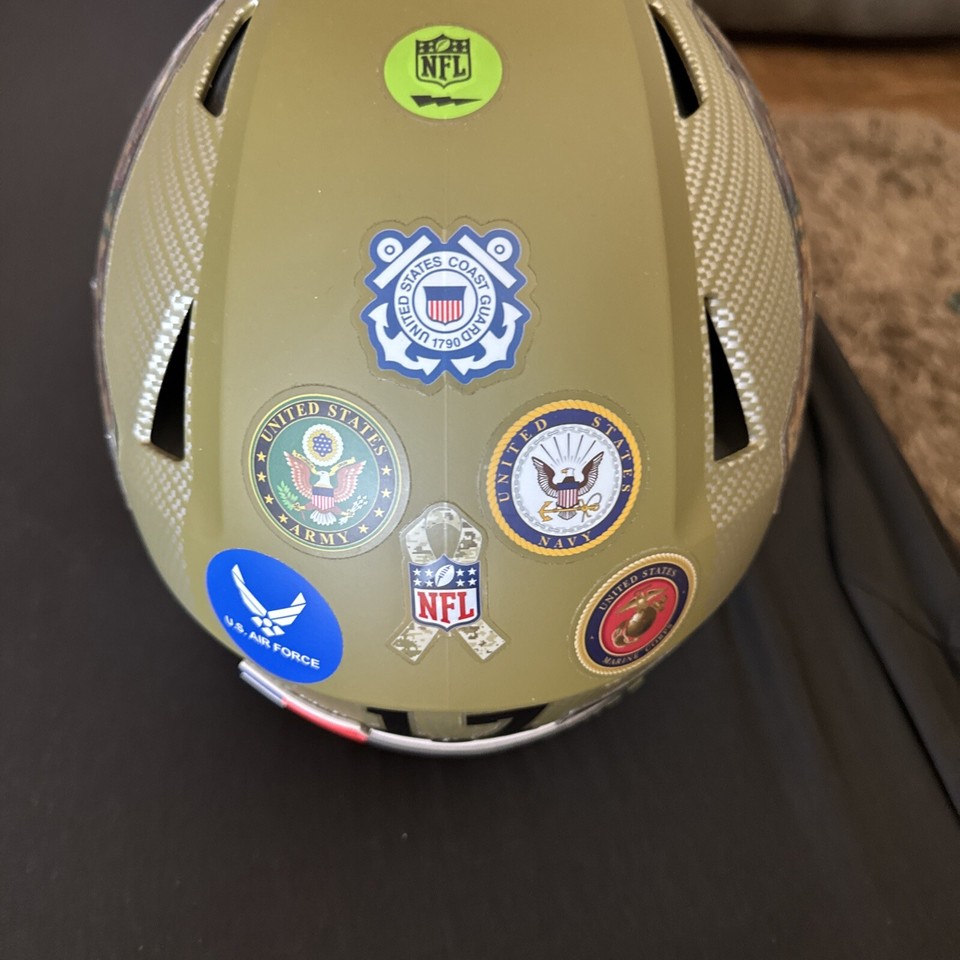 Josh Allen Signed Custom Authentic Full Size Speed Flex RARE Salute ...