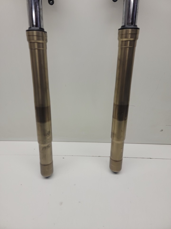 2006 2007 06-07 YAMAHA YZF R6 R6R OEM FRONT FORKS SHOCK SUSPENSION STR8 ...