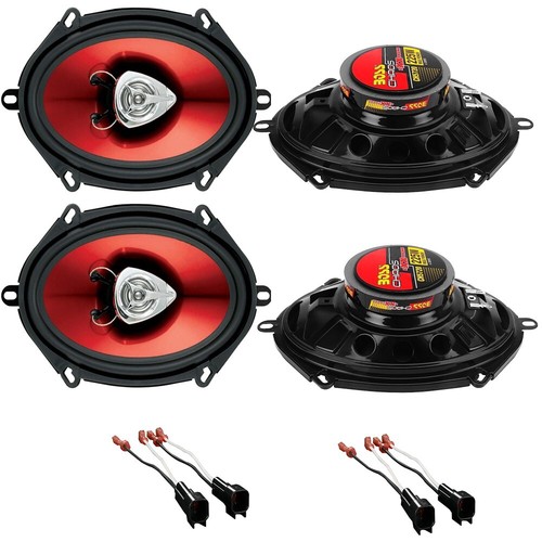Boss Audio CH5720 5"x7" (6"x8") Front/Rear speakers for 2001-2010 Ford ...