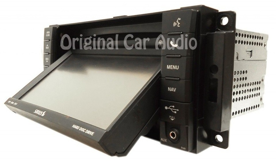 07 - 14 JEEP DODGE CHRYSLER OEM MyGig RHR GPS MP3 AUX SAT Radio CD ...