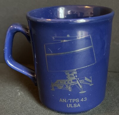 Wayne Ware By Calvert Associates AN/TOS 43 ULSA Military Mug | eBay