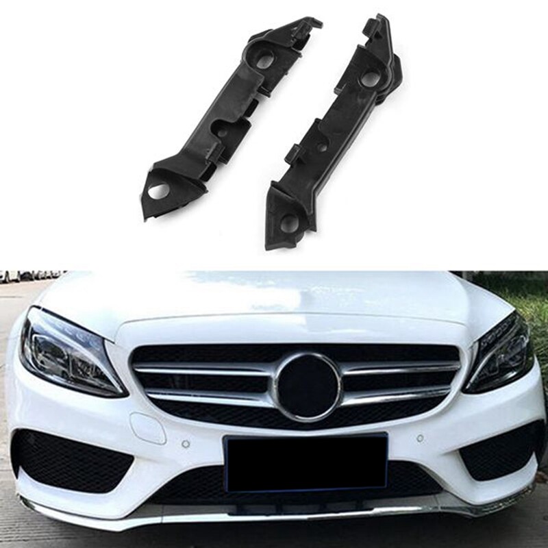 1Pair Front Bumper Mounting Rail Bracket 2058850821 2058850921 Fit ...