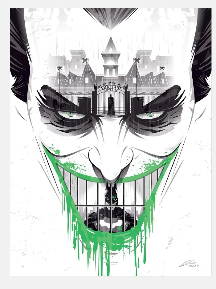 Batman Joker Vector