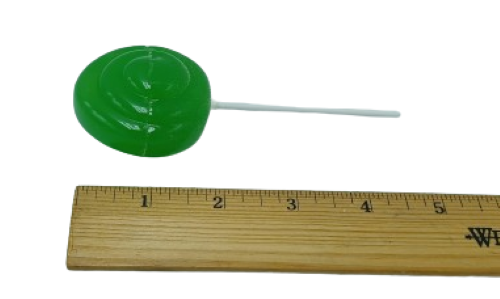Display Fake Food Prop JUMBO Sour Apple Pop | eBay