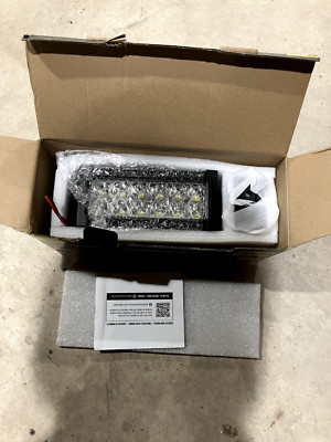 Bully Brand 7.5" Dual Row LED Light Bar PLV-1003 6000K 36W IP68 2340LM ...