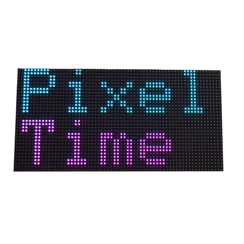 P4 64x32 Pixel LED Matrix Module Panel Display Screen Rasberry Esp32 ...