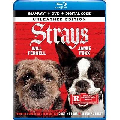 Strays Blu-Ray, DVD & Digital Jamie Foxx & Will Ferrell Unleashed ...