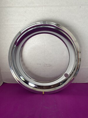 4 STAINLESS TRIPLE CHROME PLATED BEAUTY RINGS FOR THE ORIGINAL 15x7 ...