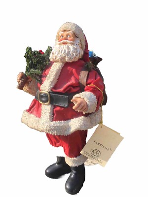 Santa Claus Figure Fabriche Ksa Collectibles | eBay