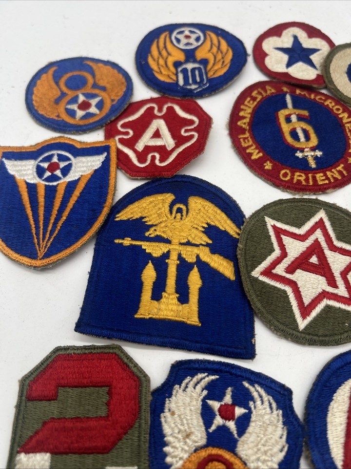 Vintage World War 2 Patches Lot Of 26 | eBay