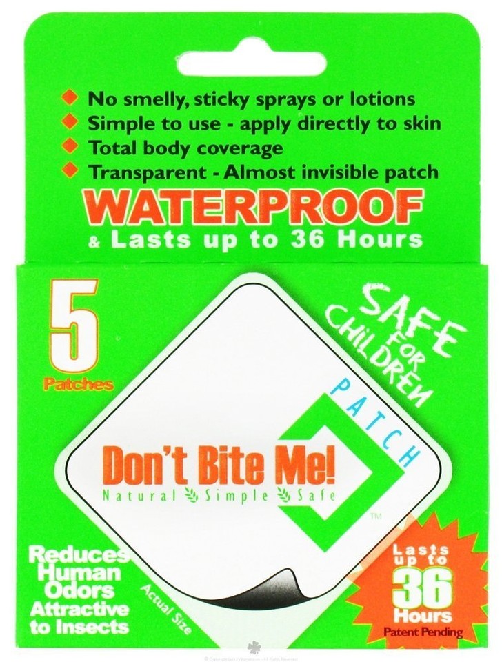 Don't Bite Me Patch - DEET Free Insect Repellent | eBay