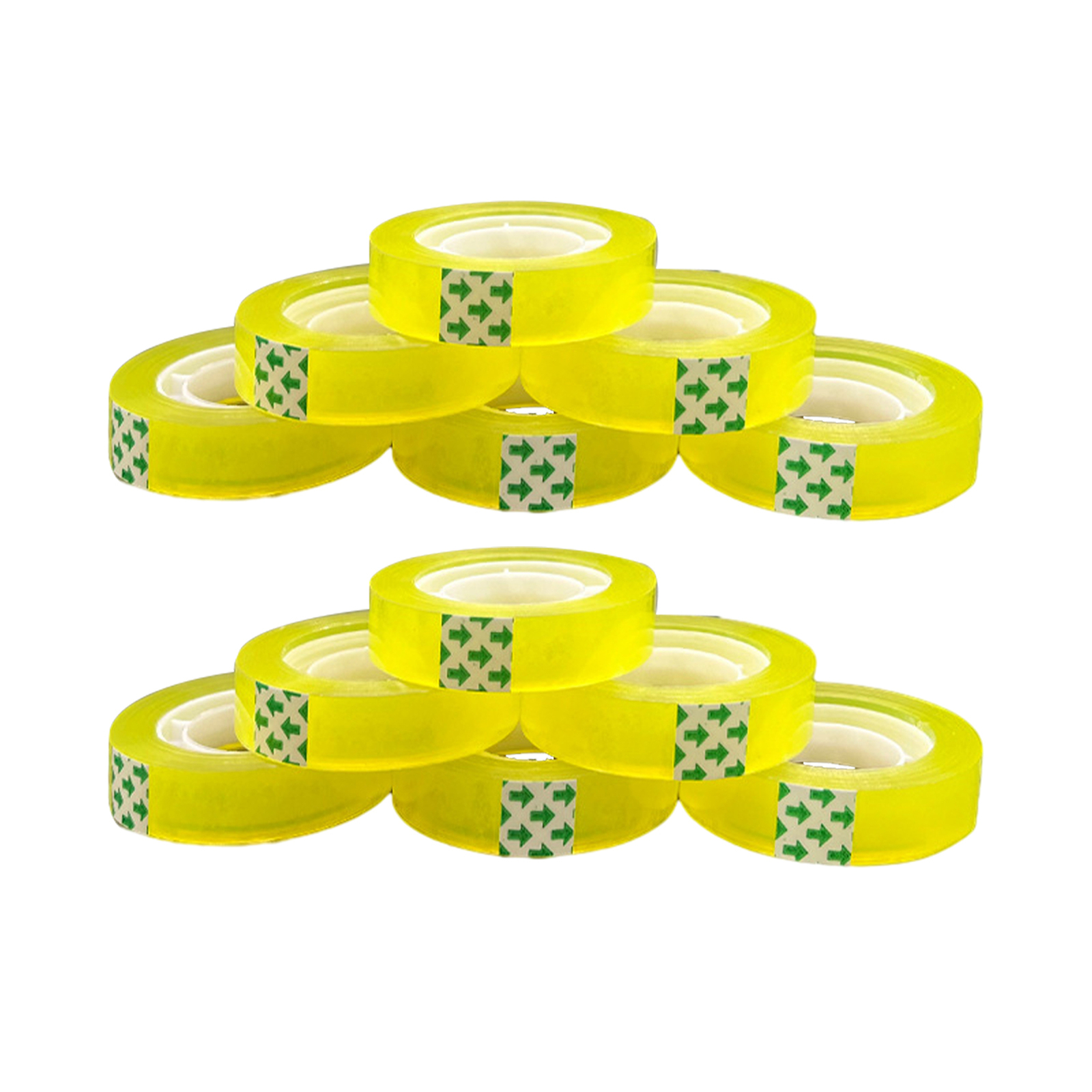 12pcs Tape Roll 0.8cm Small Clear Tape Rolls Packing Gift Wrap Tape | eBay