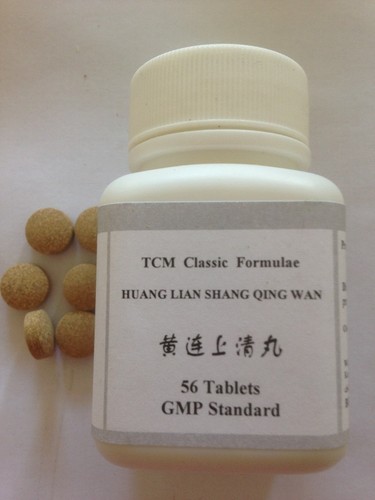4 Bottles, Huang Lian Shang Qing Pian Wan, Concentrated, High Quality ...