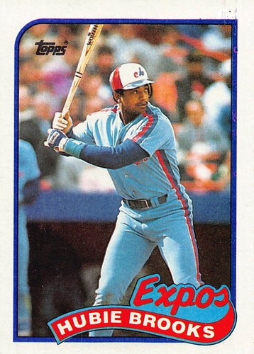Hubie Brooks 1989 Topps 485 Montreal Expos Baseball Card | eBay