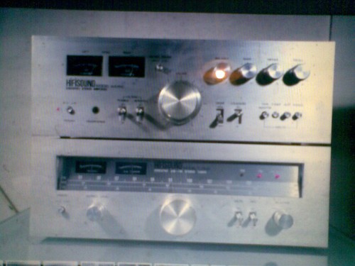 HIFI SOUND AS 350 + tuner , 35 watts rms en 4 ohms - conception amstrad ...