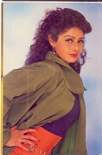 India Bollywood Actress Sri Devi Vintage Original PostCard No.2590(19 ...