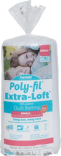 Poly-Fil Extra-Loft Quilt Batting, Premium Polyester Batting for ...