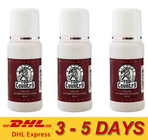 3 x Mistine Top Country Roll on Anti-Perspirant Classic Deodorant for ...