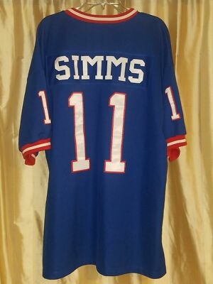 MITCHELL & NESS GIANTS PHIL SIMMS 1986 Throwback Stictched Jersey 54 XL ...