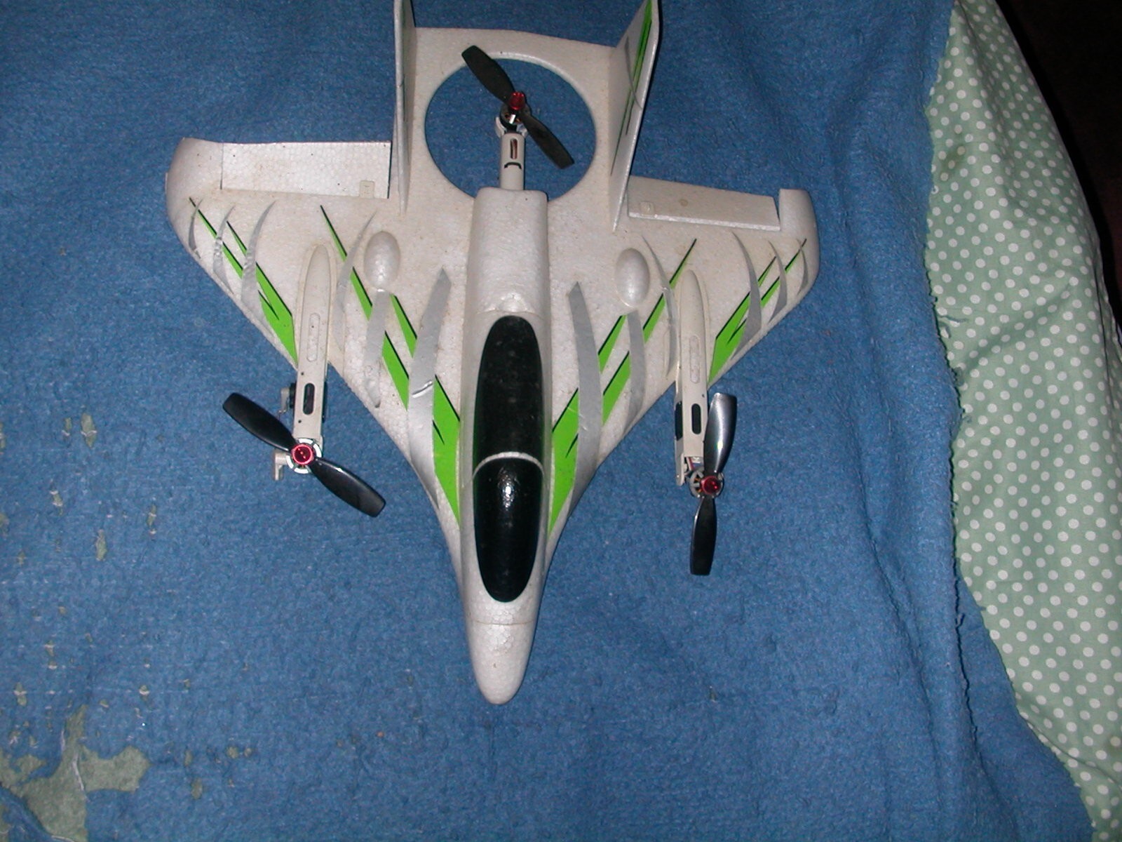 1-r-c airplan- mini vtol,[no radio] sold asis work good,e-flite, | eBay