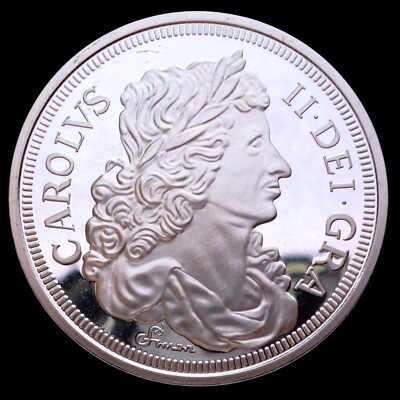 Silver Plated Commemorative Medal of Great Britain Petition Crown Coin ...