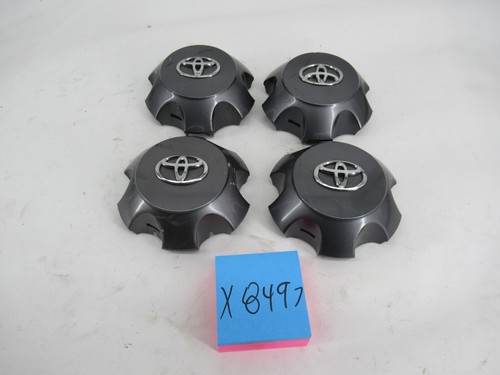 Toyota Center Caps Hubcaps 4Runner FJ Cruiser Wheel OEM Charcoal | eBay