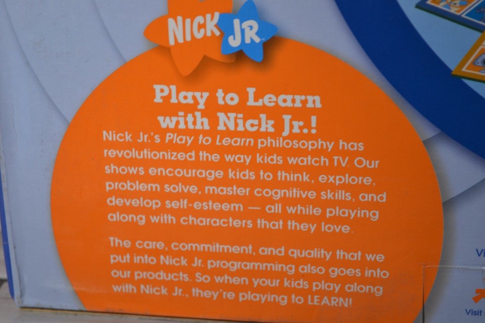 Nick Jr Go Diegi Go Game Table with Eight Games Checkers Bingo Brand ...