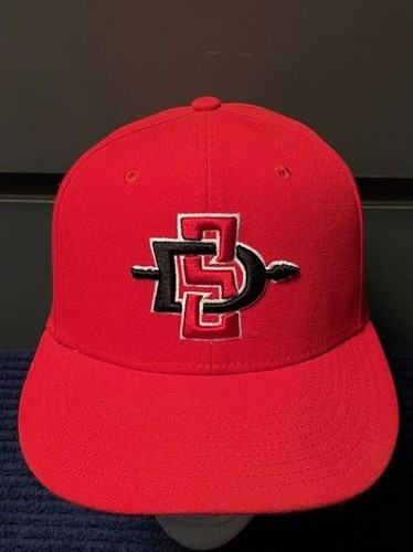 San Diego State Aztecs Nike True SD Logo Dri-Fit Fitted Baseball Cap ...