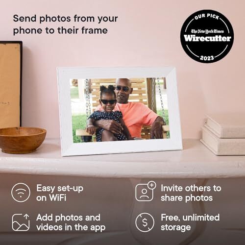 Aura Digital Picture Frame - 10.1" HD Display | Wirecutter's Assorted Colors | eBay