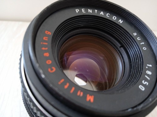Pentacon Auto Multi Coating 50mm 1.8 M42 Screw Mount | eBay