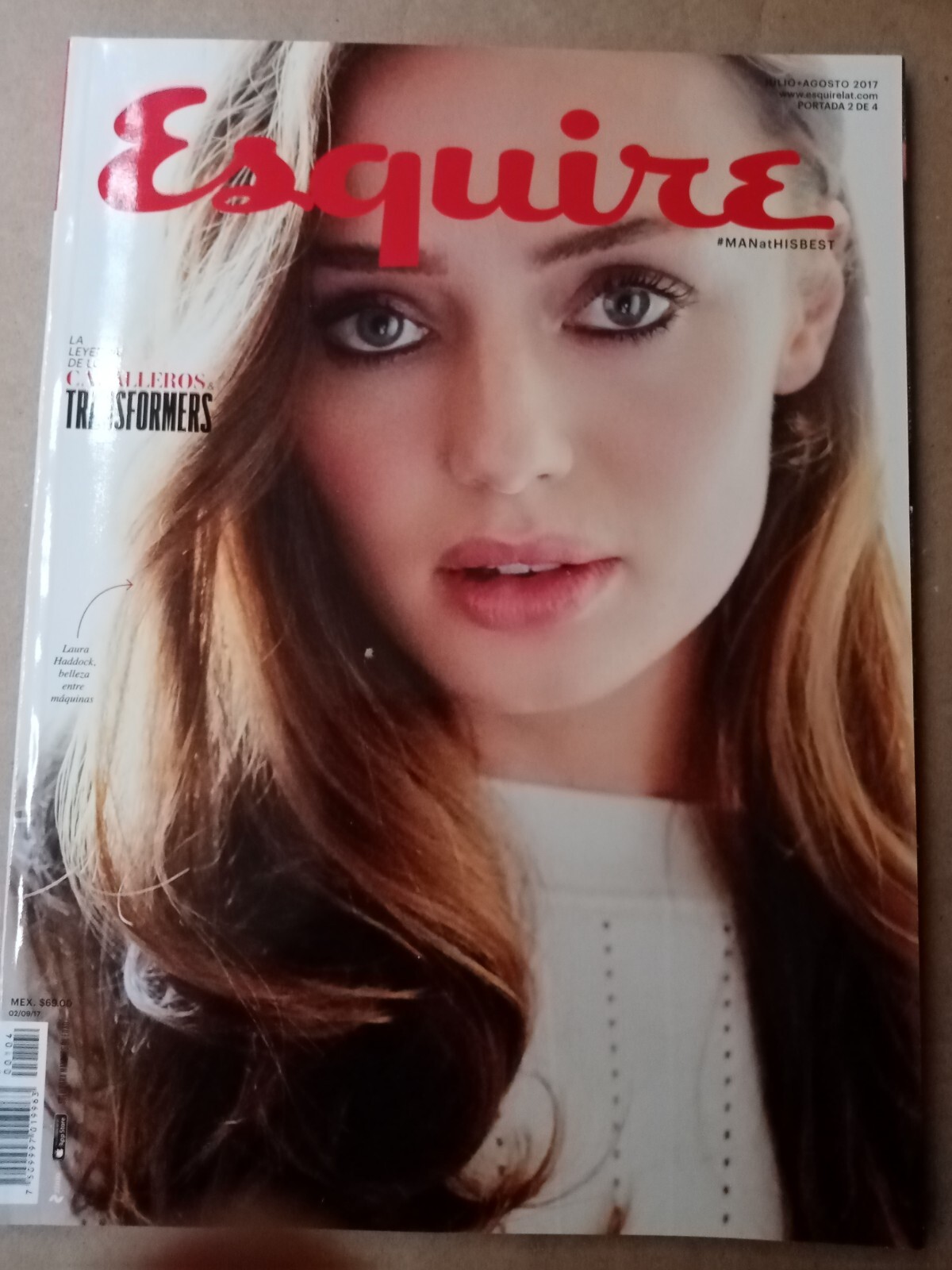 LAURA HADDOCK ESQUIRE MEXICAN MAGAZINE MEXICO SPANISH SEPTEMBER 2017 | eBay