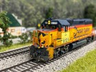 (HO) Athearn Genesis CSX (ex-Chessie) GP40-2 #6129 Weathered w/ ESU ...