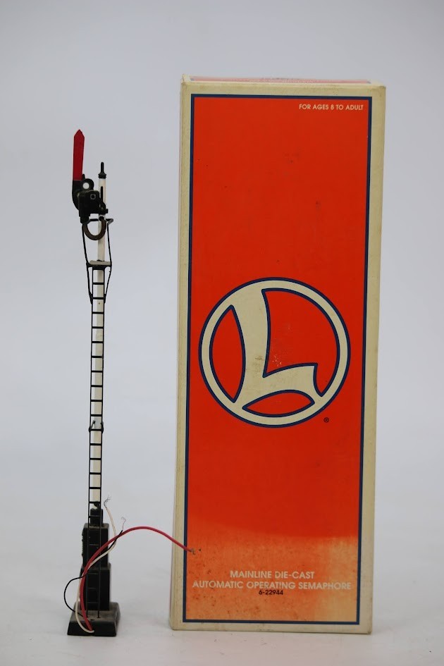 Lionel 6-22944 Scale Automatic Semaphore O Gauge Accessory Boxed Tested ...