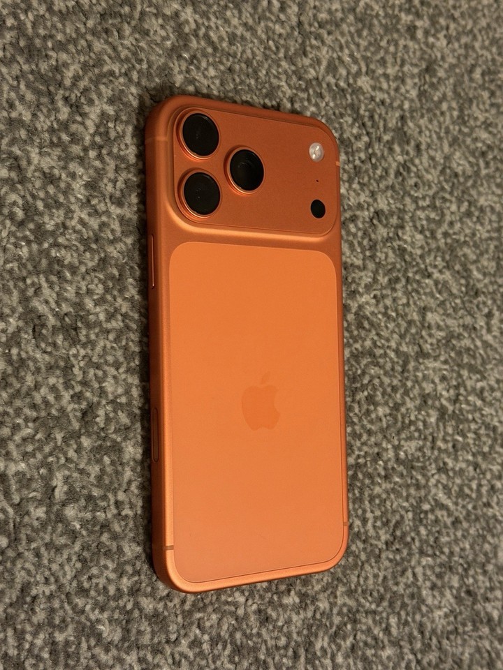 Apple iPhone 17 Pro Max 256GB Cosmic Orange Unlocked 100 Battery Health ...