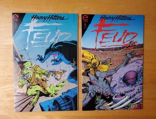 Epic Comics Heavy Hitters Feud Issues 1 And 2 | eBay