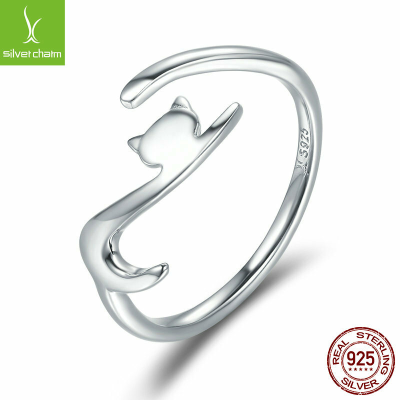 925 Sterling Silver Wedding Engagement Rings Wedding Band Fashion Women ...