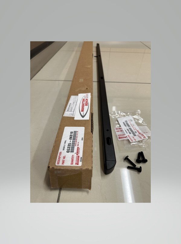 2024-2025 TACOMA SHORT BED DECK SIDE RAIL WITH BOLTS GENUINE TOYOTA ...