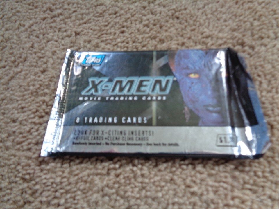 LOT OF 4 PKS-1 PK X2 MOVIE CARDS & 3 PKS MOVIE TRADING CARDS TOPPS 2003 ...