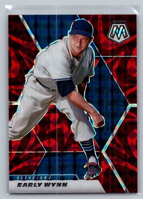 2021 Panini Mosaic Reactive Red Early Wynn #27 Cleveland Indians | eBay
