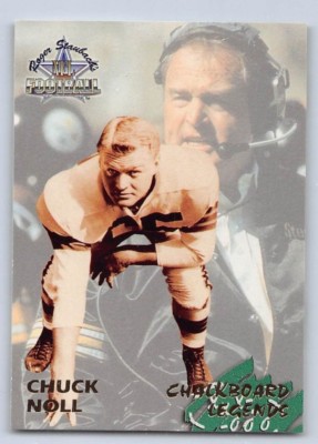 1994 CHUCK NOLL - Ted Williams "LEGENDS" Football set # 69 - PITTSBURGH ...