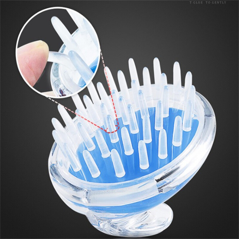 Head Body Massager Shampoo Scalp Massage Brush Bath Spa Slimming ...