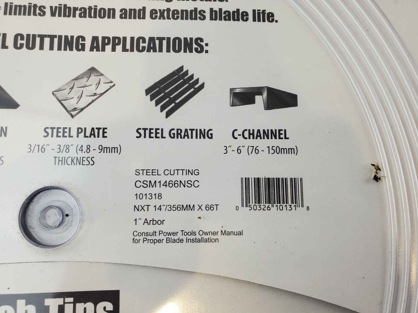 MK Morse CSM1466NSC Metal Devil NXT Circular Saw Blade 14-Inch Diameter ...