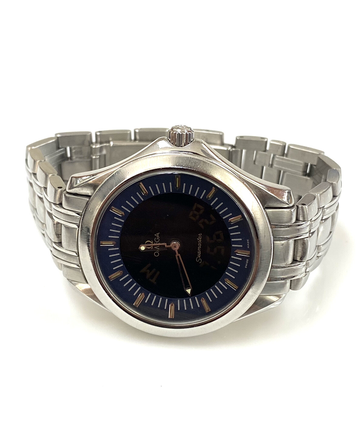 Original Omega Seamaster Multifunction Digital Analog Quartz Watch Ref ...