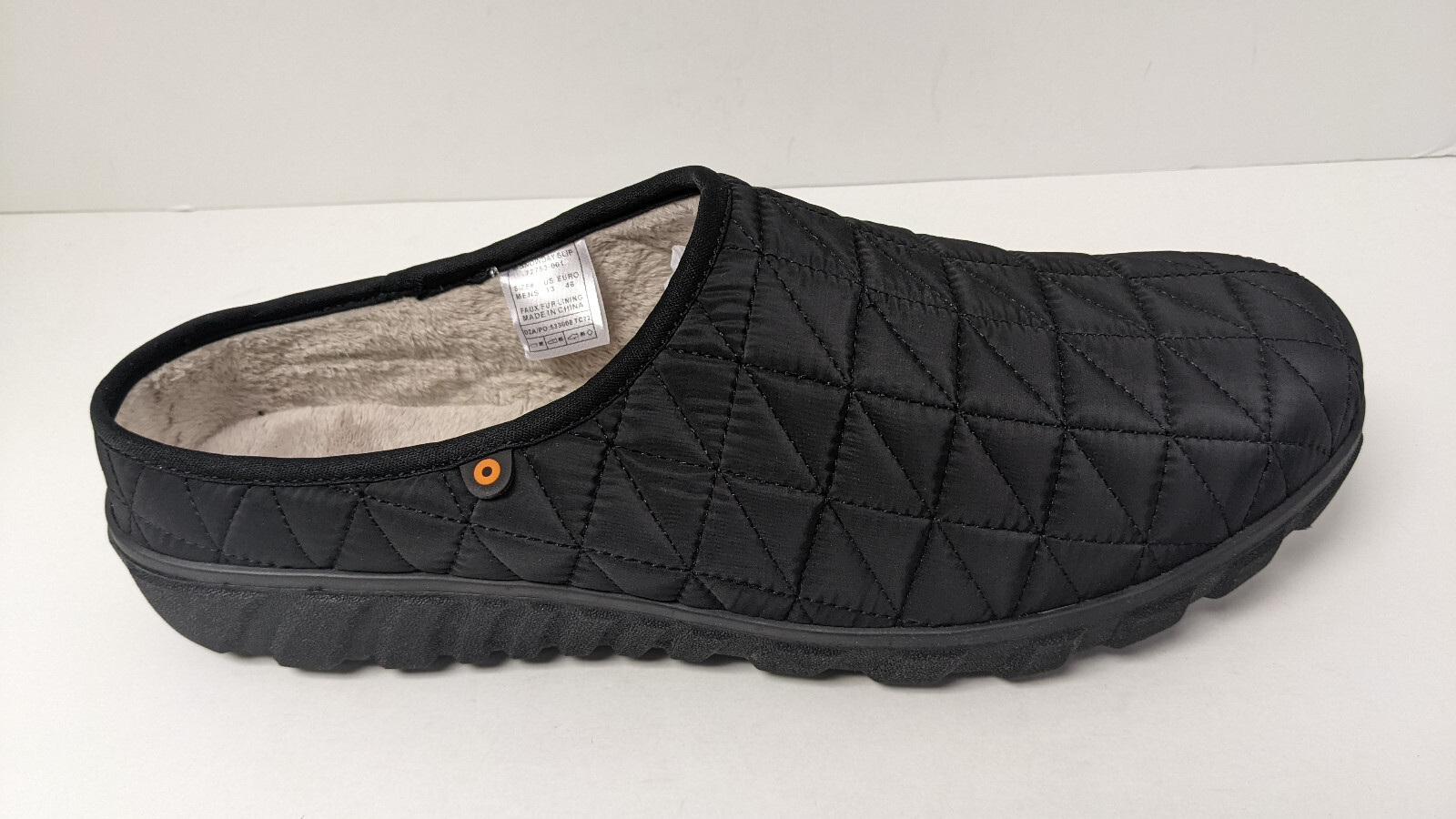 Bogs Snowday Slippers, Black, Men's 13 M | eBay