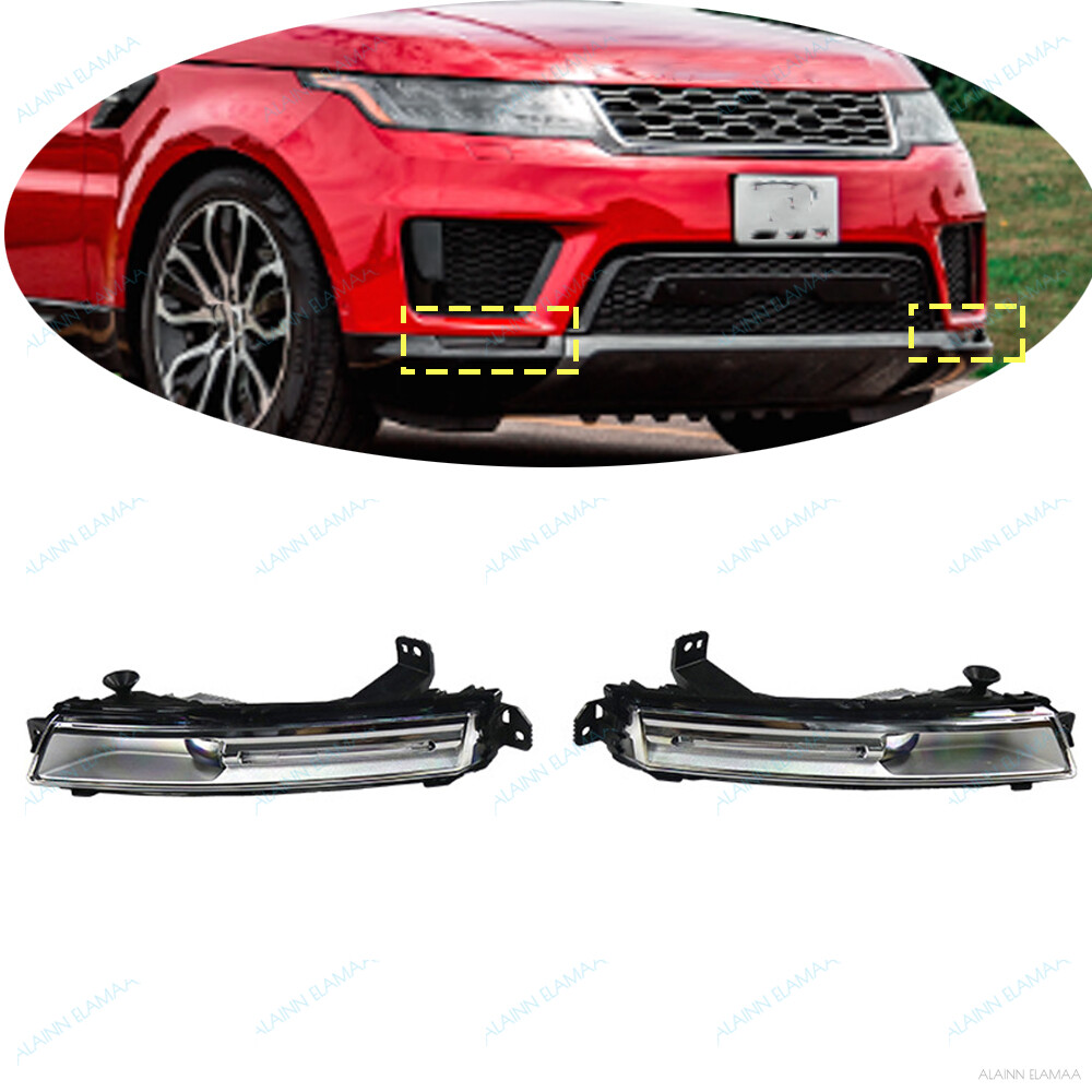 Front Fog Light t For Range Rover Sport/Velar/Discovery Jaguar F-PACE,L ...