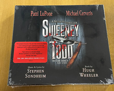 Sweeney Todd: A Musical Thriller Broadway revival CD LuPone 2005 Like ...