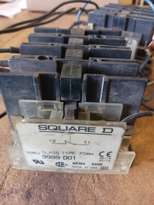 Square D contactor 9999 Class Type D01 | eBay