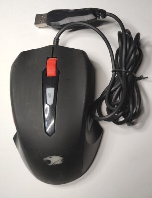 iBUYPOWER Gaming Mouse 5-Button USB Selectable DPI 1000/1600/2000 MOU ...