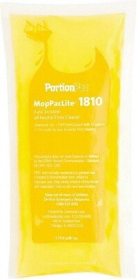 Portion Pac 1810 MopPacLite (60 2.75oz Packets) pH Neutral Floor ...